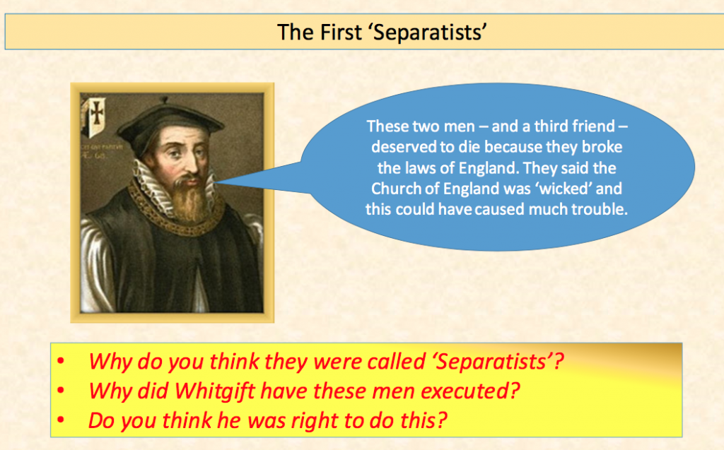 Free Thomas Helwys Game - For Primary Schools - Pilgrims & Prophets ...